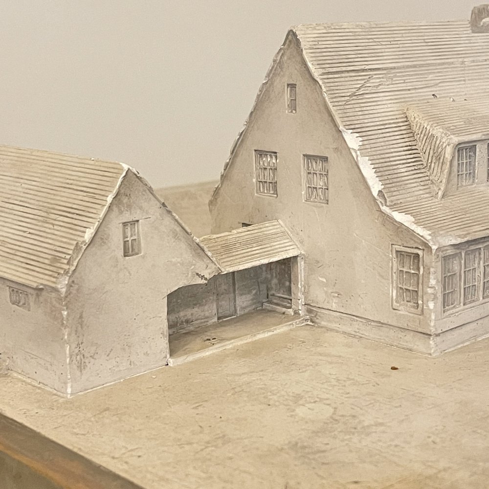 Art Deco Architecture Model in Plaster, 1930s for sale at Pamono