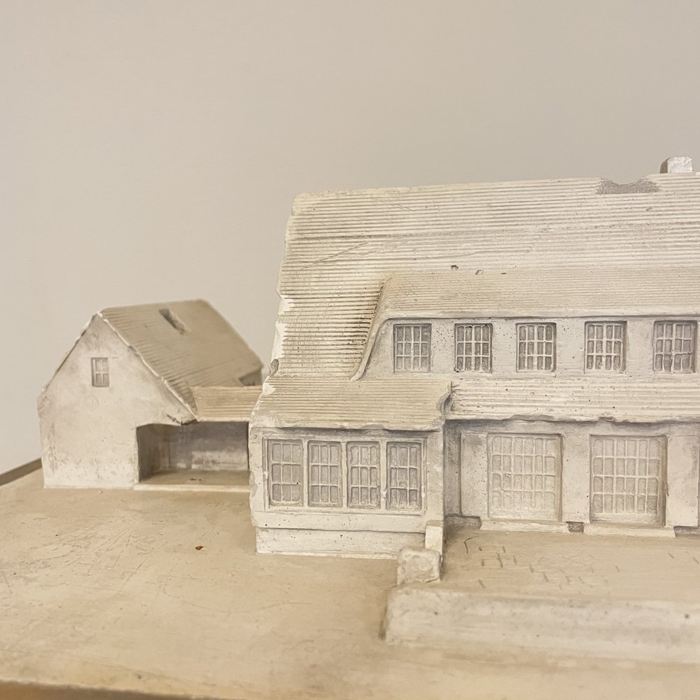 Art Deco Architecture Model in Plaster, 1930s for sale at Pamono