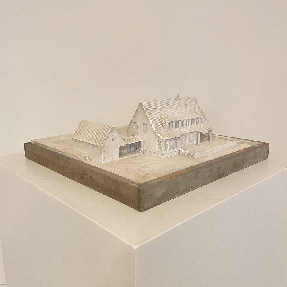 Art Deco Architecture Model in Plaster, 1930s for sale at Pamono
