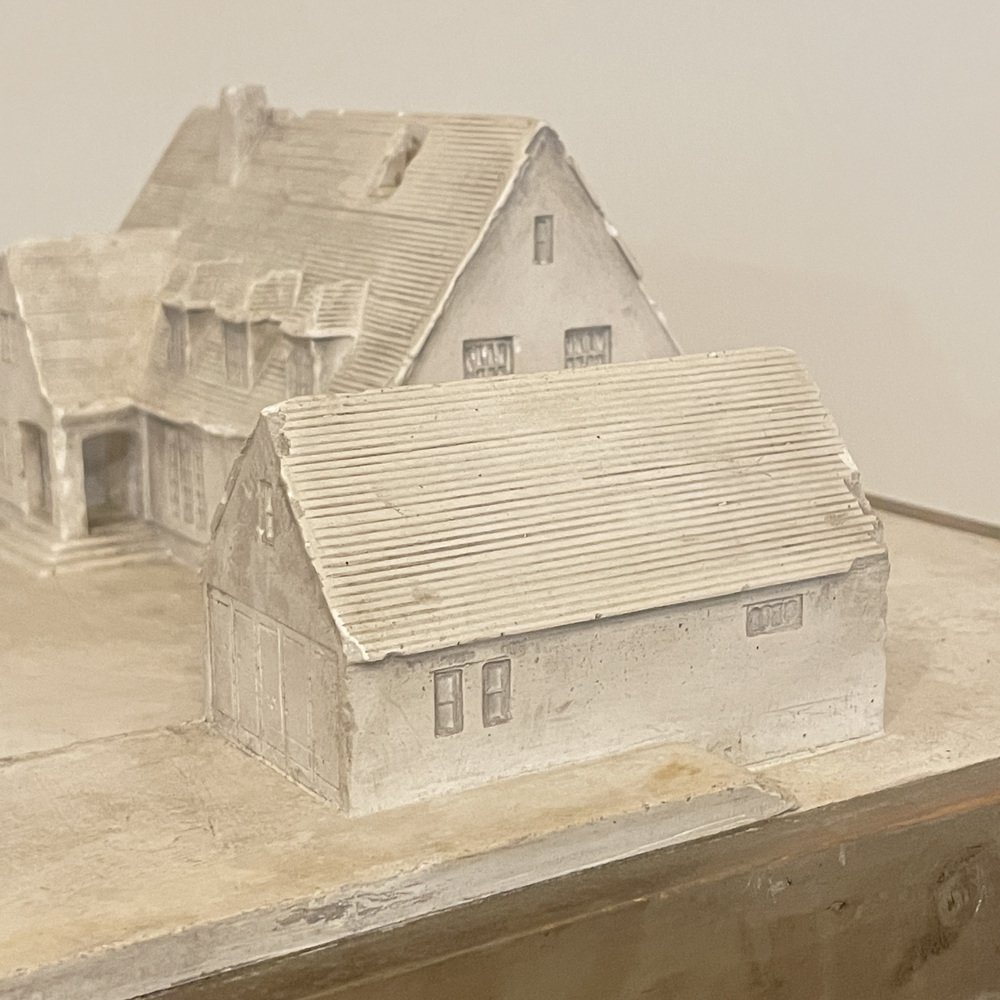 Art Deco Architecture Model in Plaster, 1930s for sale at Pamono