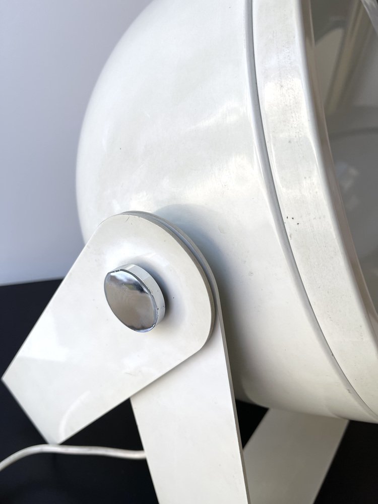 Italian White Metal Lacquered Spot Lamp by Targetti Sankey, 1970s for ...