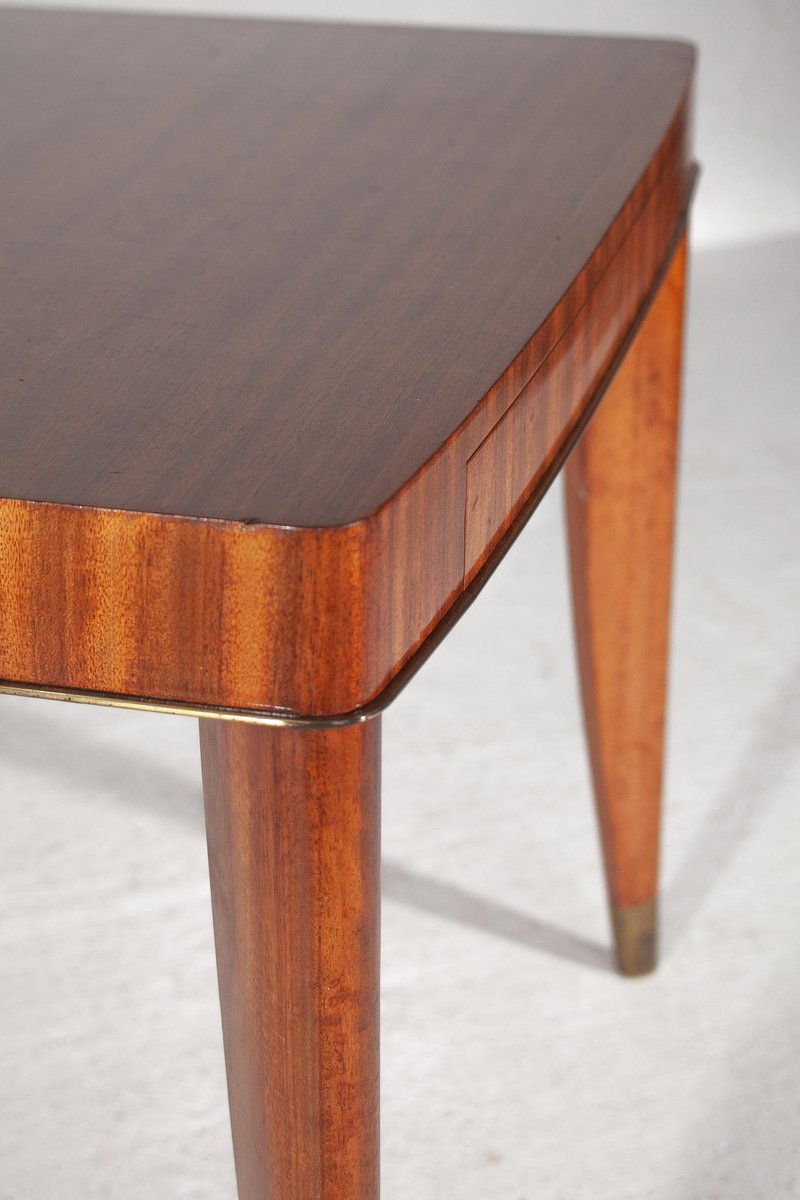 Art Deco Model Voltaire Extandeble Dining Table attributed to De Coene ...