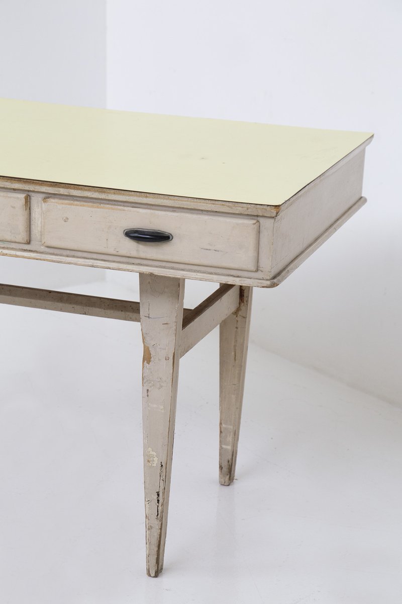 Light Wood Desk, 1890s for sale at Pamono