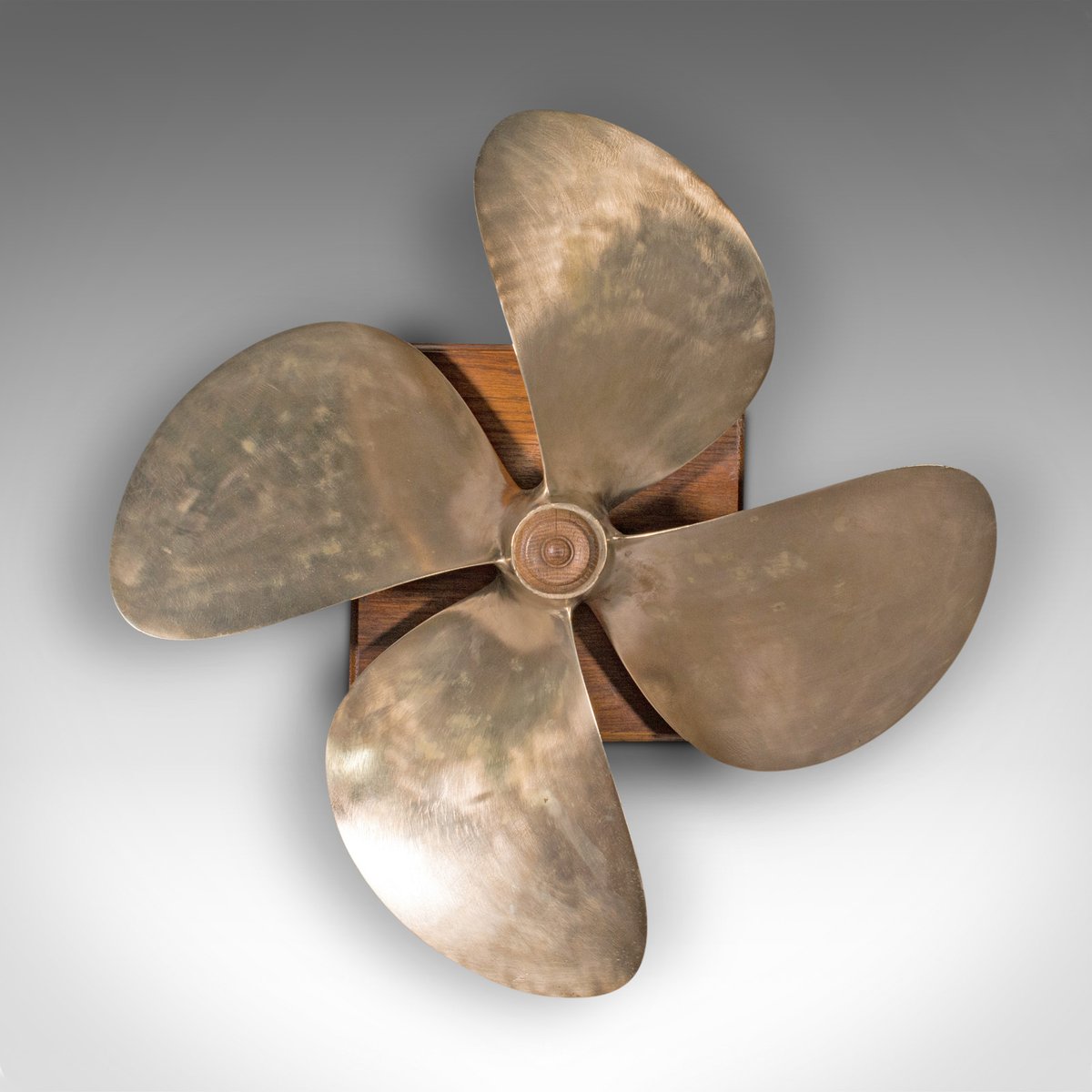 Englischer Vintage Maritime Schiffs Propeller aus Bronze, 1950er bei ...