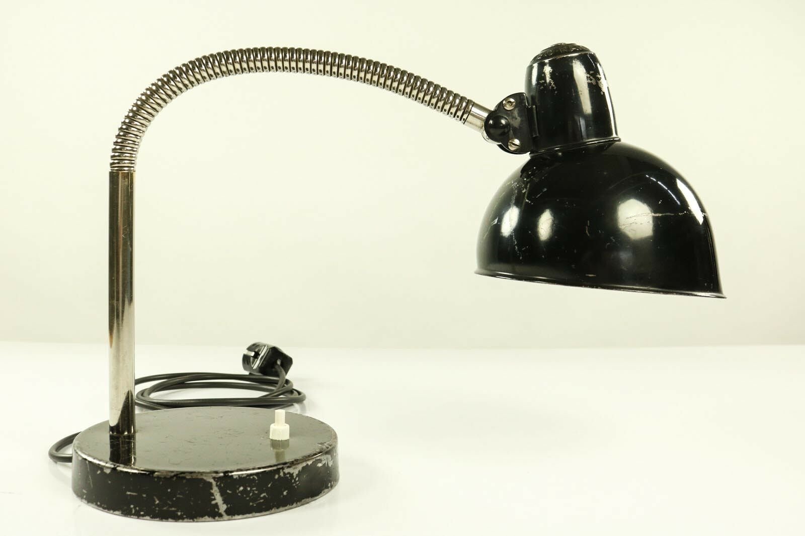 German Industrial 6561 Table Lamp by Christian Dell for Kaiser Idell, 1930s for sale at Pamono