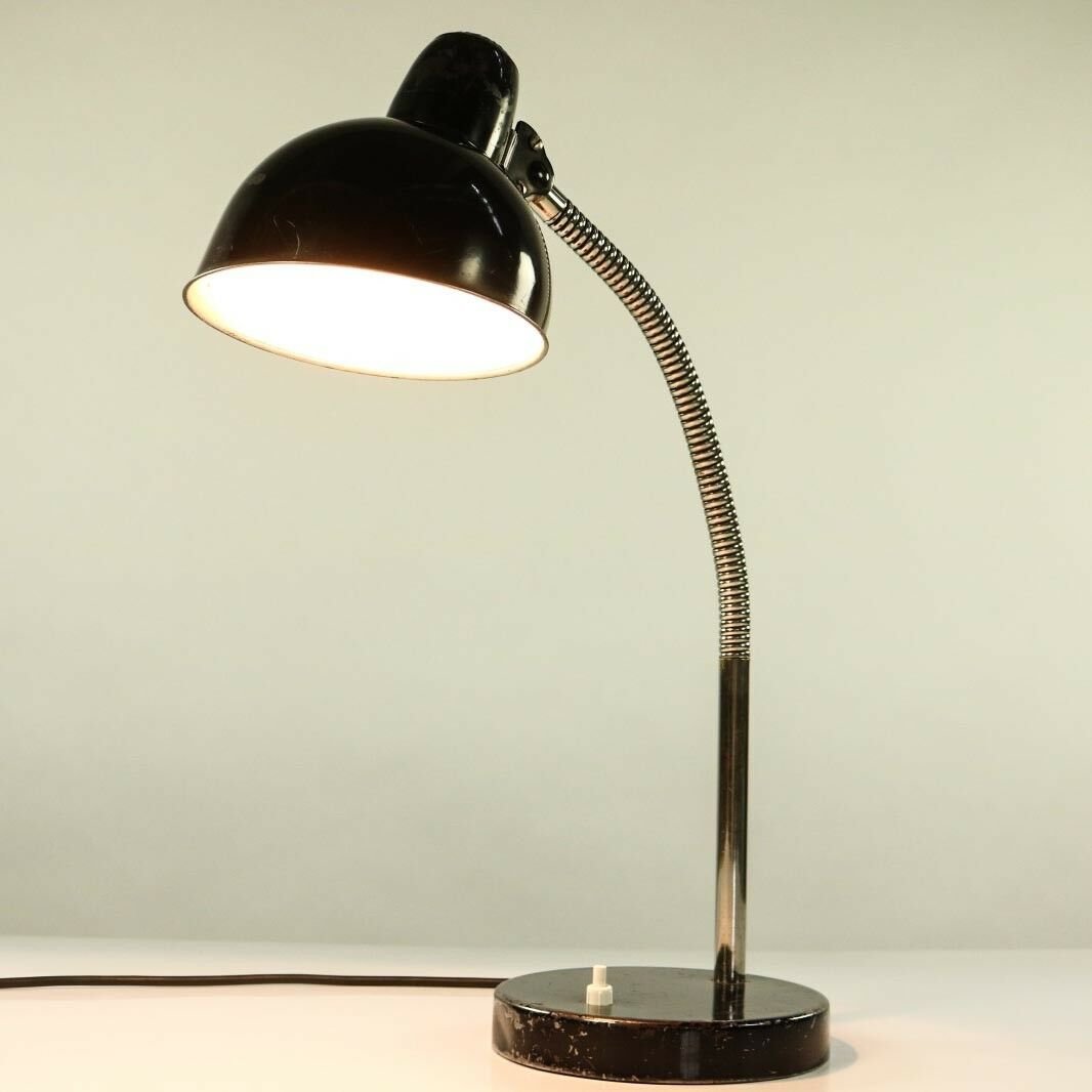 German Industrial 6561 Table Lamp by Christian Dell for Kaiser Idell, 1930s for sale at Pamono