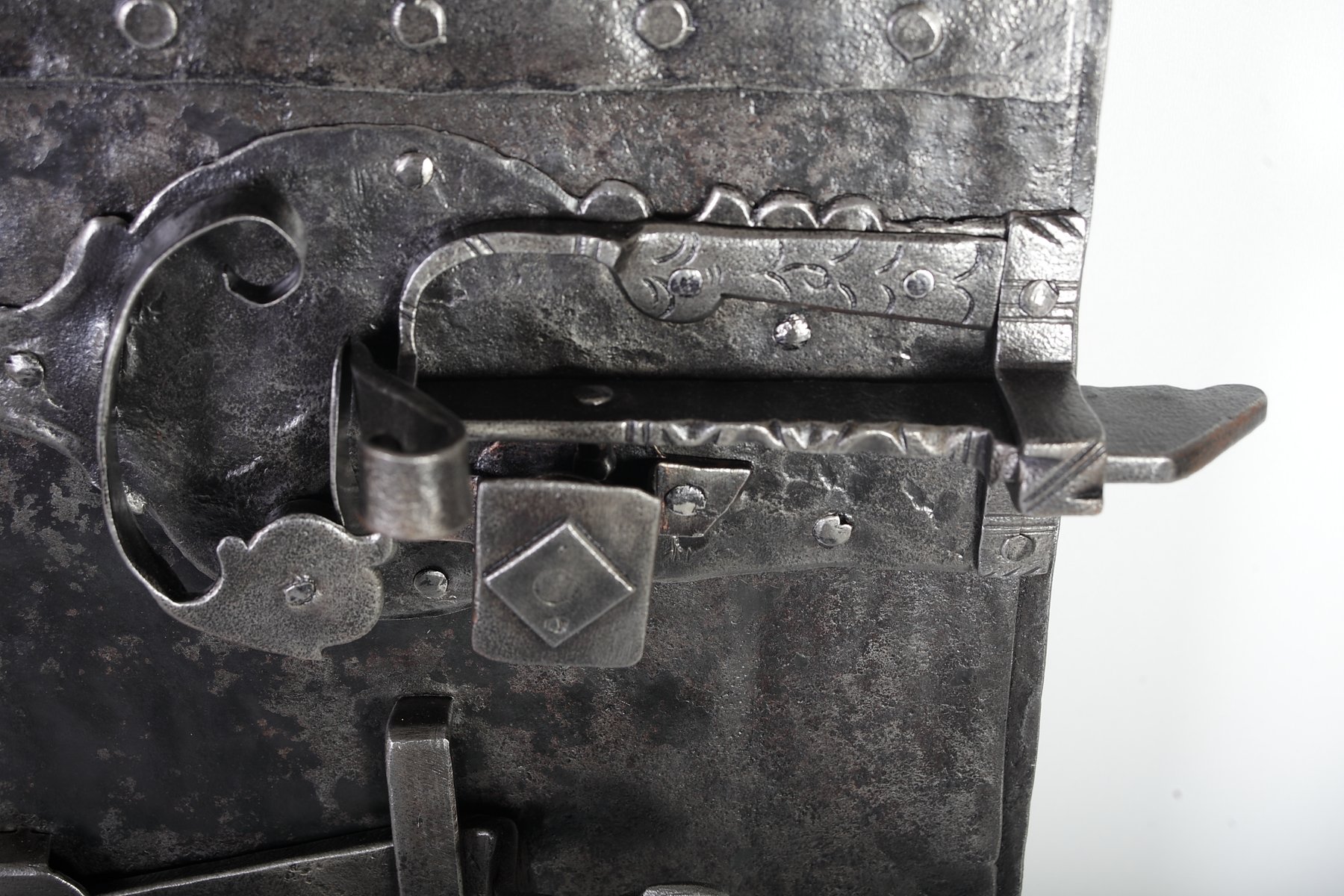 Antique Iron Clad Door, 1680s for sale at Pamono