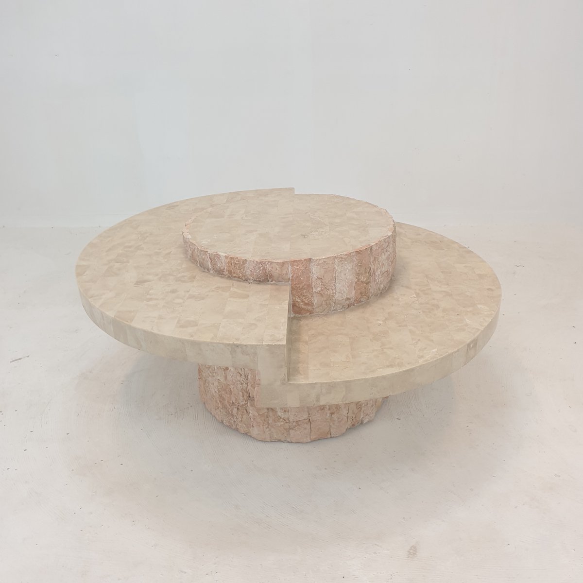 Mactan or Fossil Stone Coffee Table by Magnussen Ponte, 1980s for sale ...
