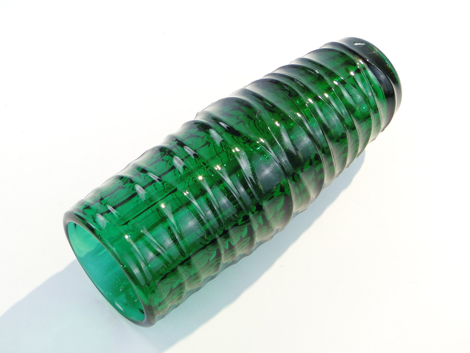 New Look Vase by Jan Sylwester Drost for Ząbkowice Glassworks, 1970s ...