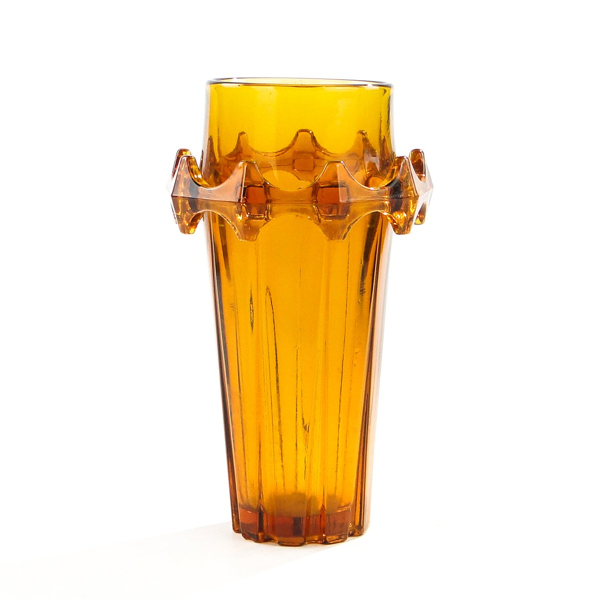 New Look Diatret Vase by Jan Sylwester Drost for Ząbkowice Glassworks ...