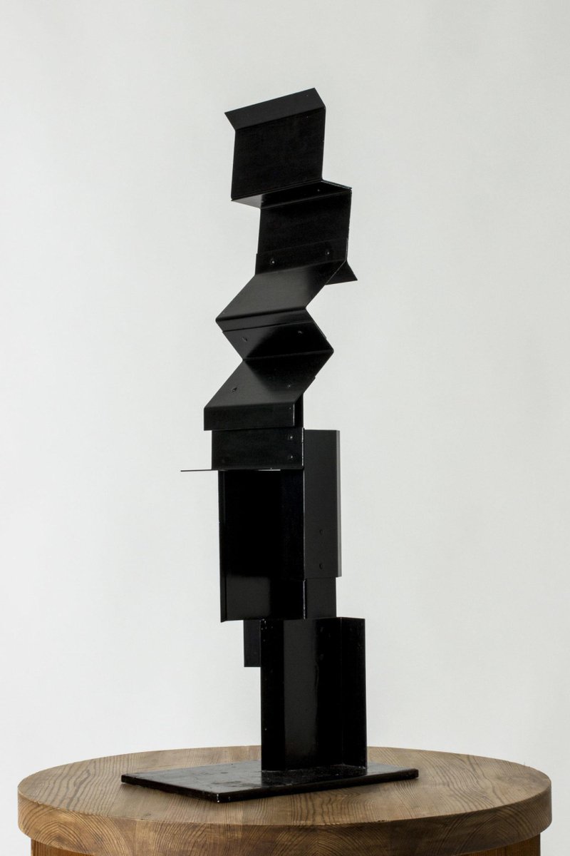 Lars Erik Falk, Sculpture P16, 1969, Lacquered Metal for sale at Pamono