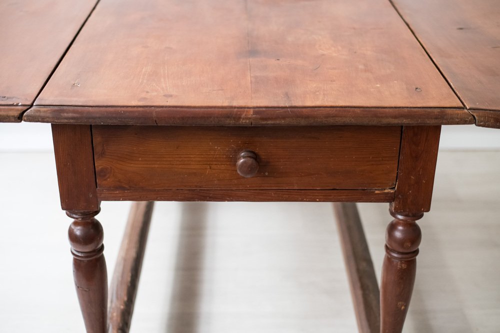 Ancient Extendable Dining Table, 1890s for sale at Pamono