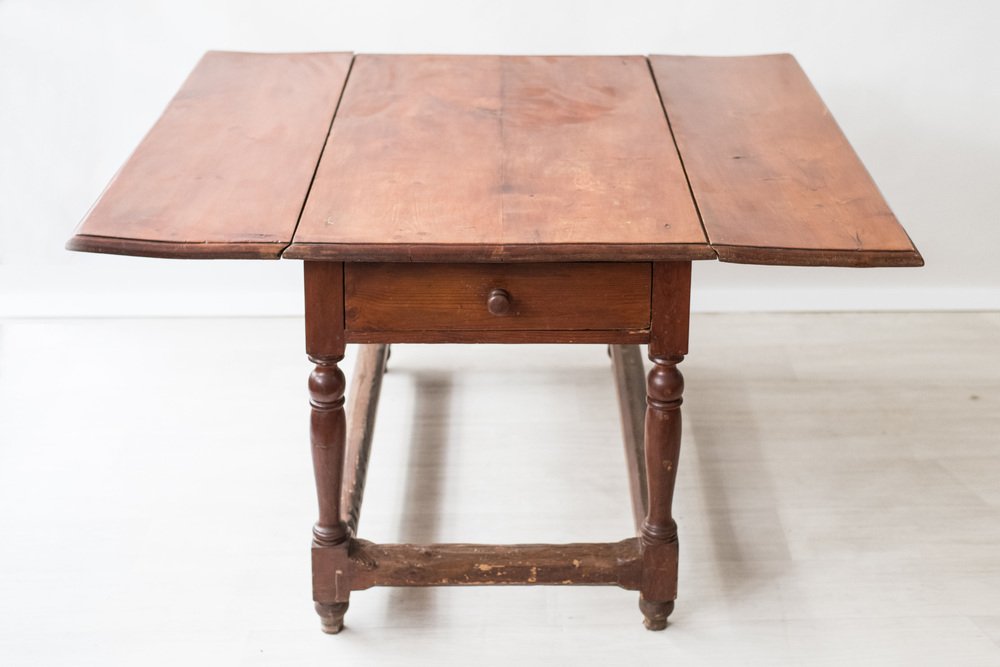 Ancient Extendable Dining Table, 1890s for sale at Pamono