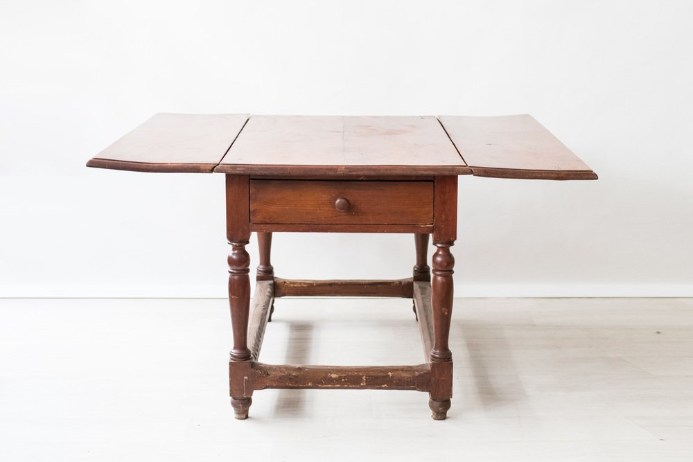 Ancient Extendable Dining Table, 1890s for sale at Pamono