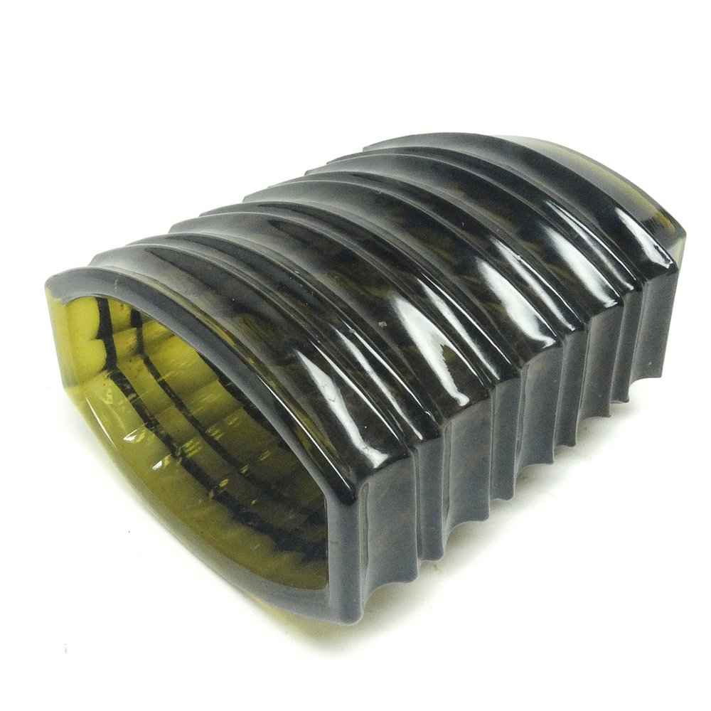 Optical Vase by Jan Sylwester Drost for Ząbkowice Glassworks, 1970s for ...