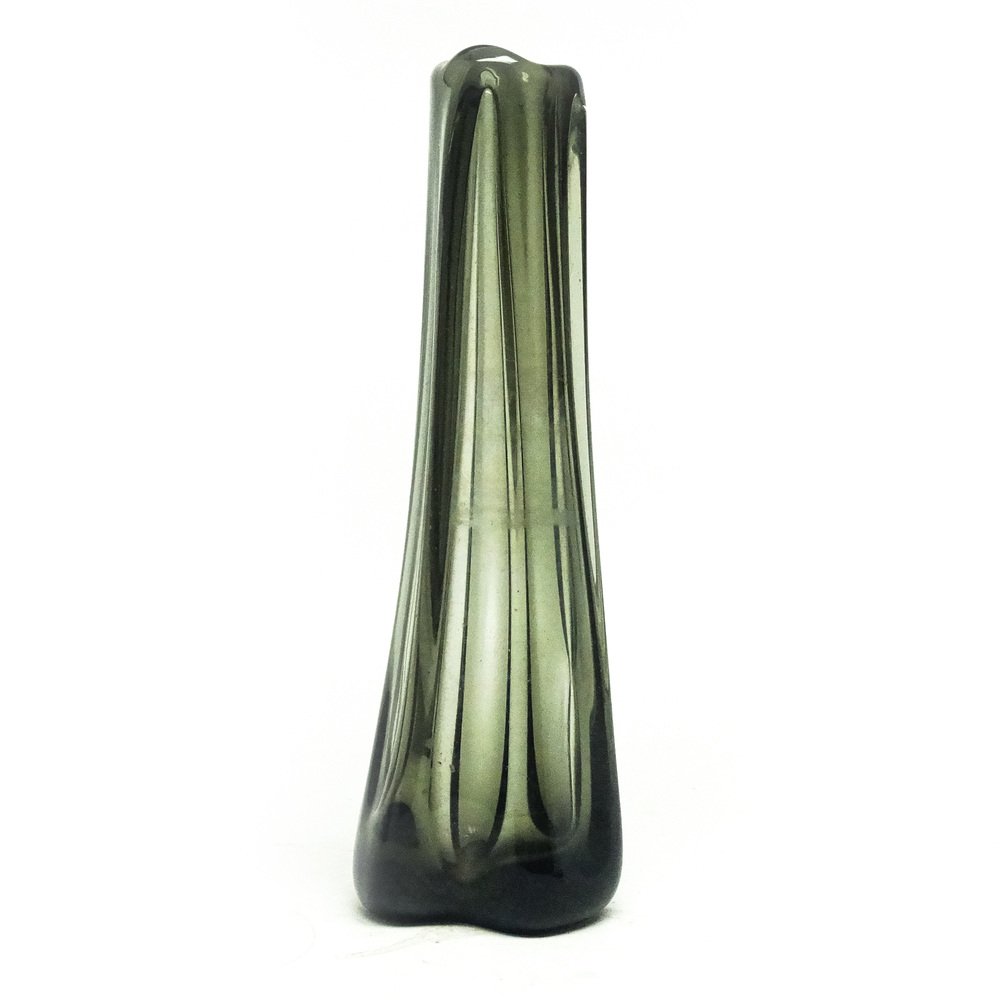 Glut Vase by Jan Sylwester Drost for Ząbkowice Glassworks, 1970s for ...
