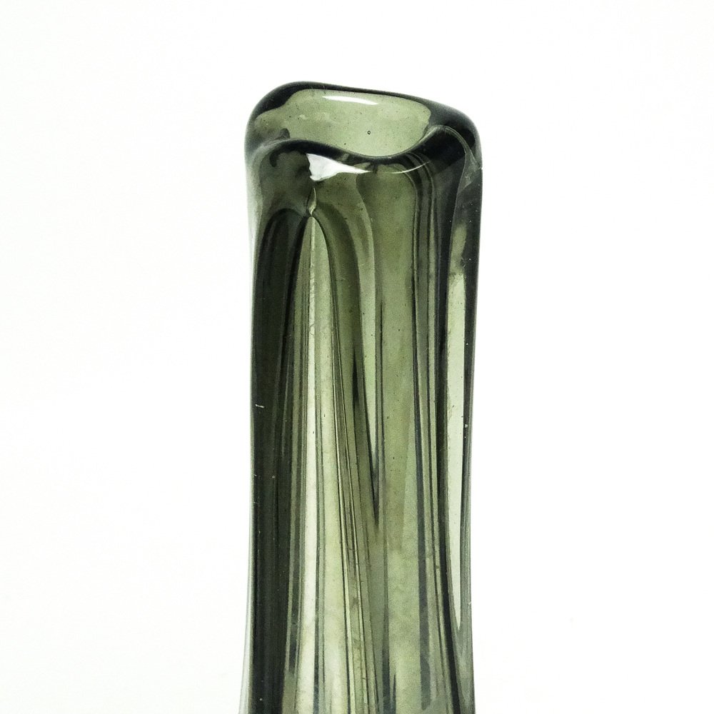 Glut Vase by Jan Sylwester Drost for Ząbkowice Glassworks, 1970s for ...
