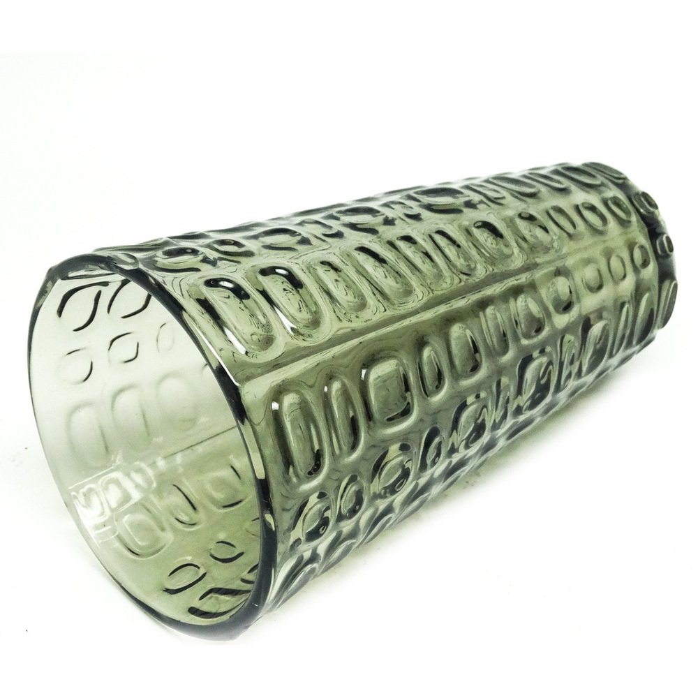 Volcano Vase by Jan Sylwester Drost for Ząbkowice Glassworks, 1970s for ...