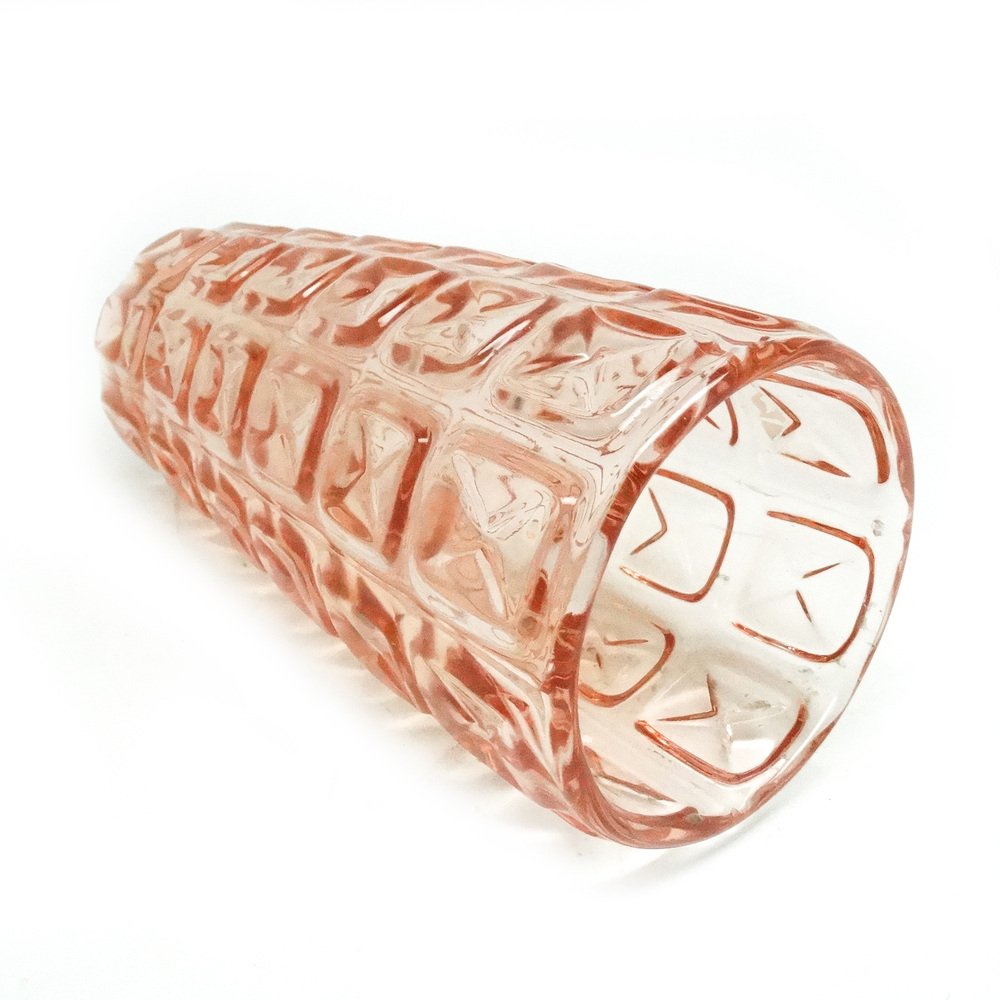 Envelopes Vase by Jan Sylwester Drost for Ząbkowice Glassworks, 1970s ...