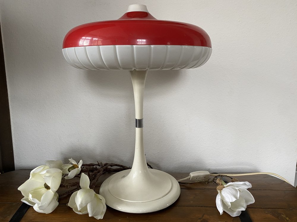 Mid-Century Siform Mushroom Tischlampe von Siemens bei Pamono kaufen