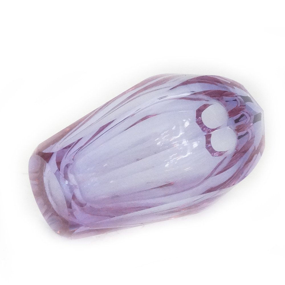 Art Deco Alexandrite Vase by J. Hoffmann for Moser, Czechoslovakia ...