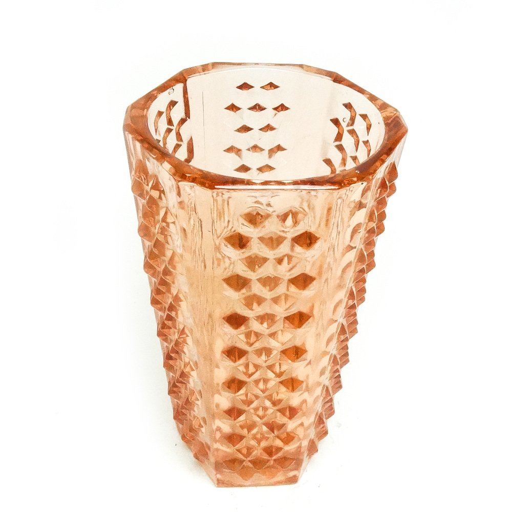 Brads Vase by Jan Sylwester Drost for Ząbkowice Glassworks, 1970s for ...