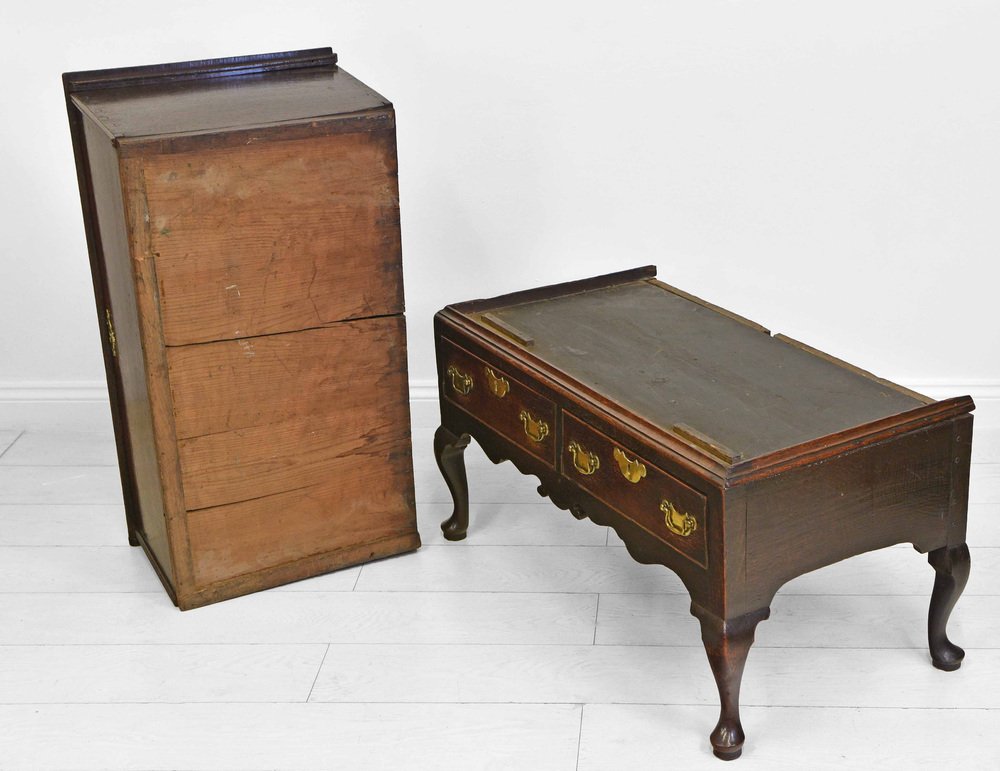 Antique Georgian Oak Blanket Chest on Stand with Drawers, 1750s for ...