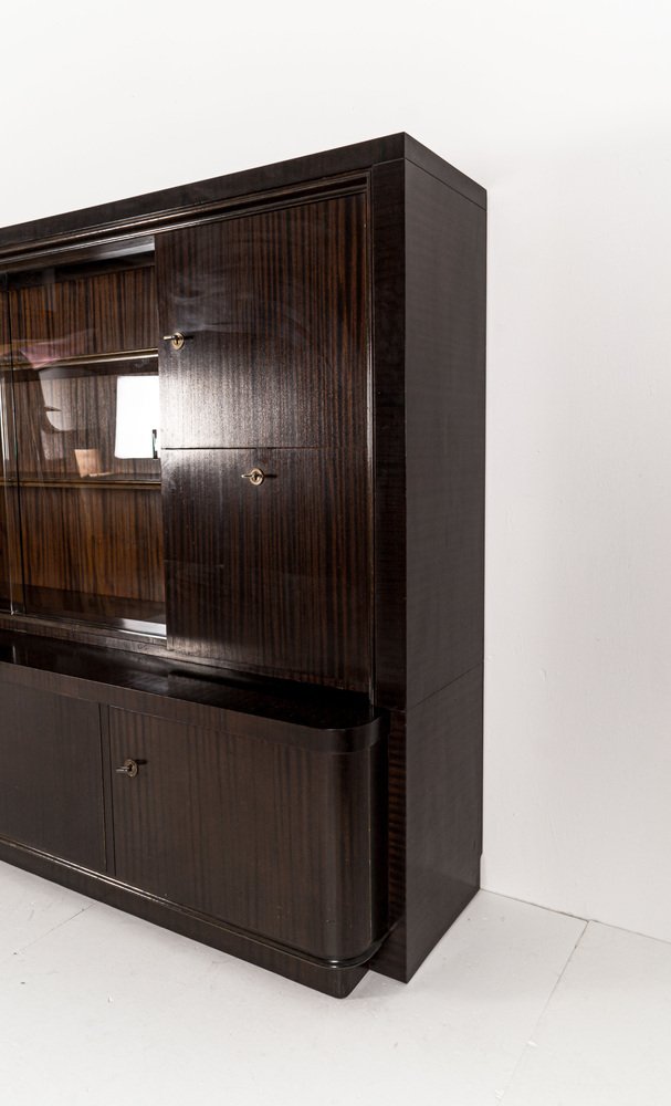 Art Deco Cabinets by Bruno Paul for VEB Deutsche Werkstätten Hellerau ...