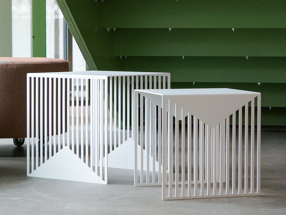 Zick Zack Small Table from Swedish Ninja for sale at Pamono