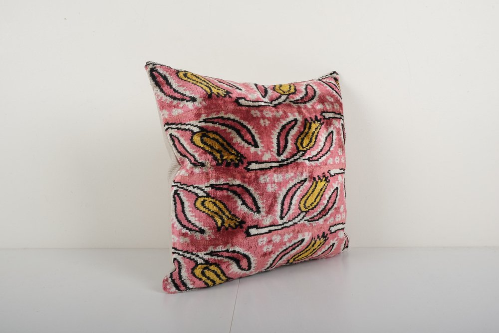 Silk and Velvet Ika Cushion Cover, 2010s for sale at Pamono