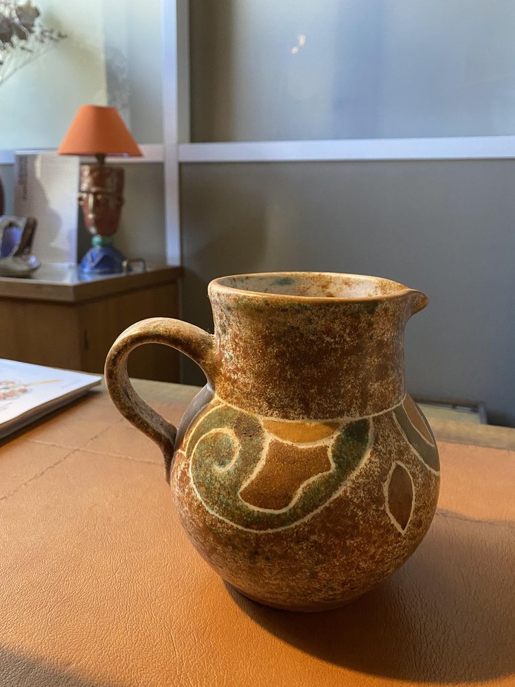 Ceramic Pitcher by Bernard Buffat for sale at Pamono