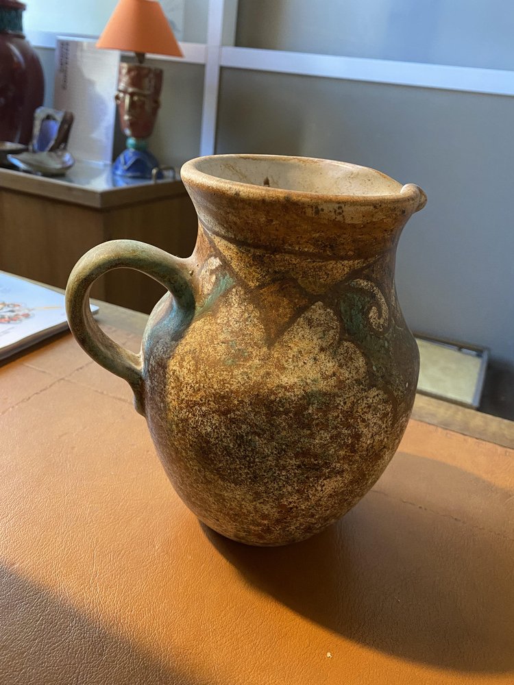Large Ceramic Pitcher by Bernard Buffat for sale at Pamono
