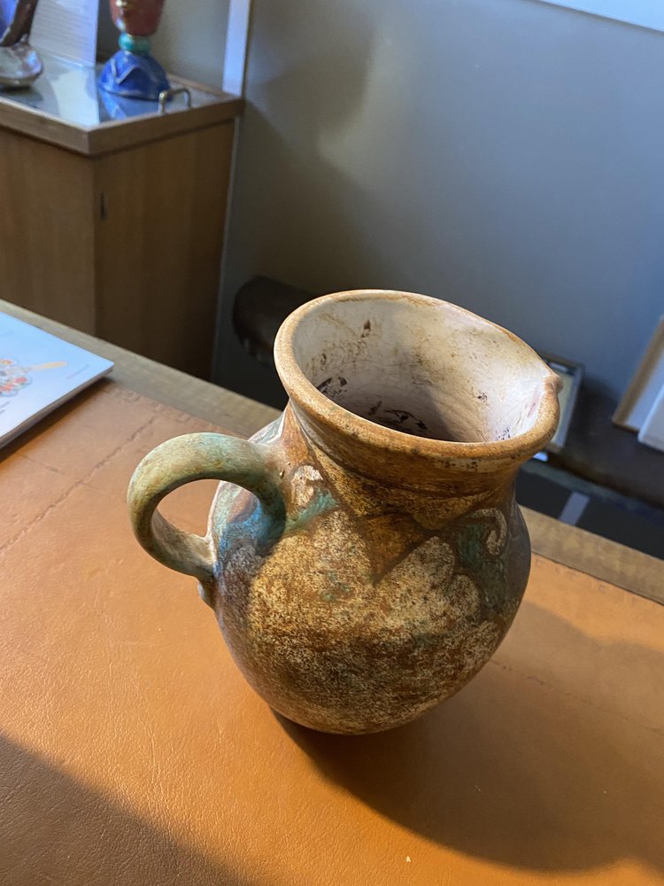 Large Ceramic Pitcher by Bernard Buffat for sale at Pamono