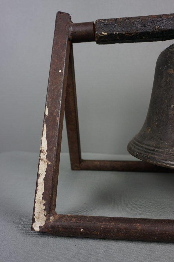 Antique Wall Bell on Metal Stand for sale at Pamono