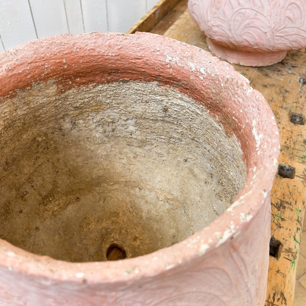 Cement Garden Jars, 1950s, Set of 2 for sale at Pamono