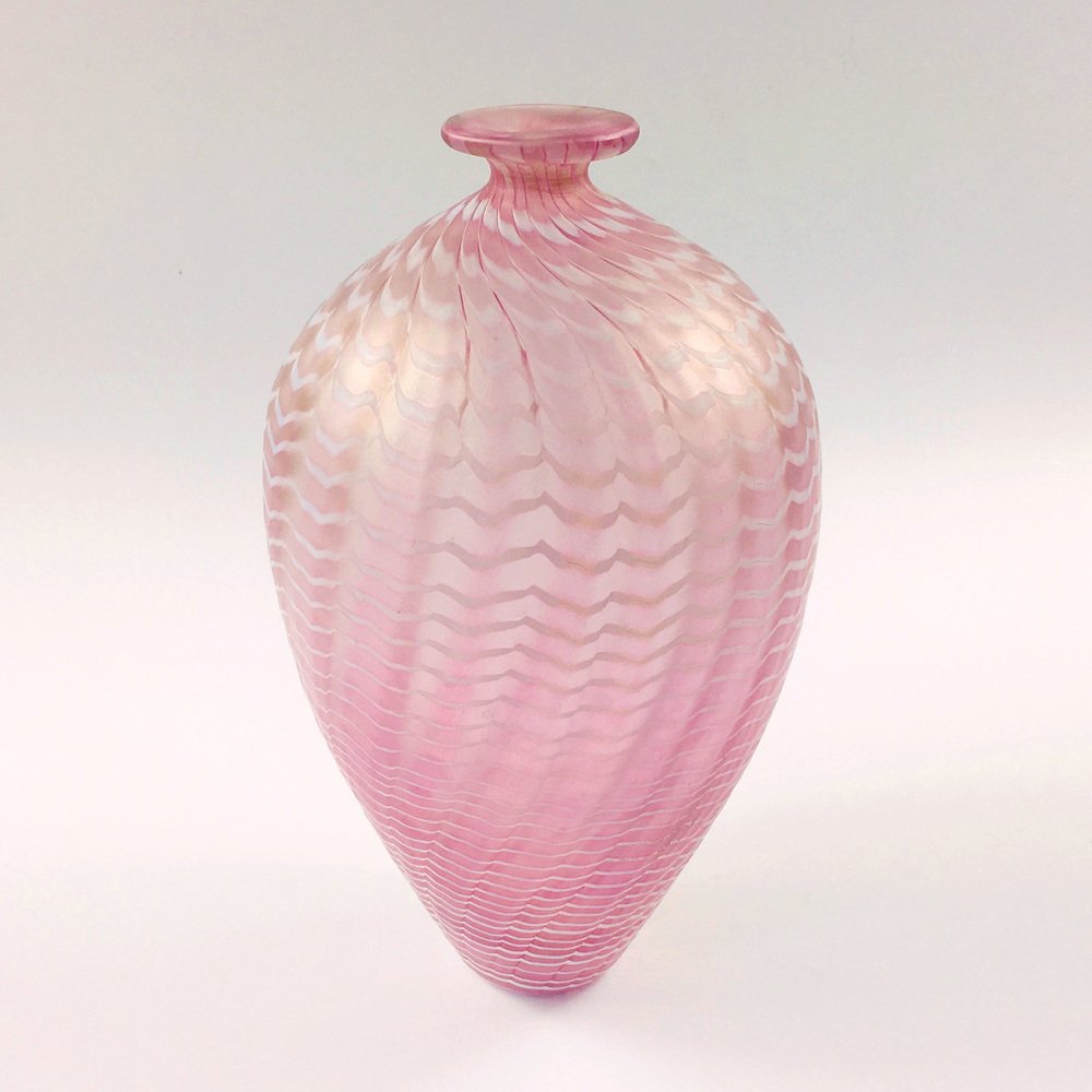 Scandinavian Glass Minos Vase by Bertil Vallien for Kosta Boda, Sweden ...