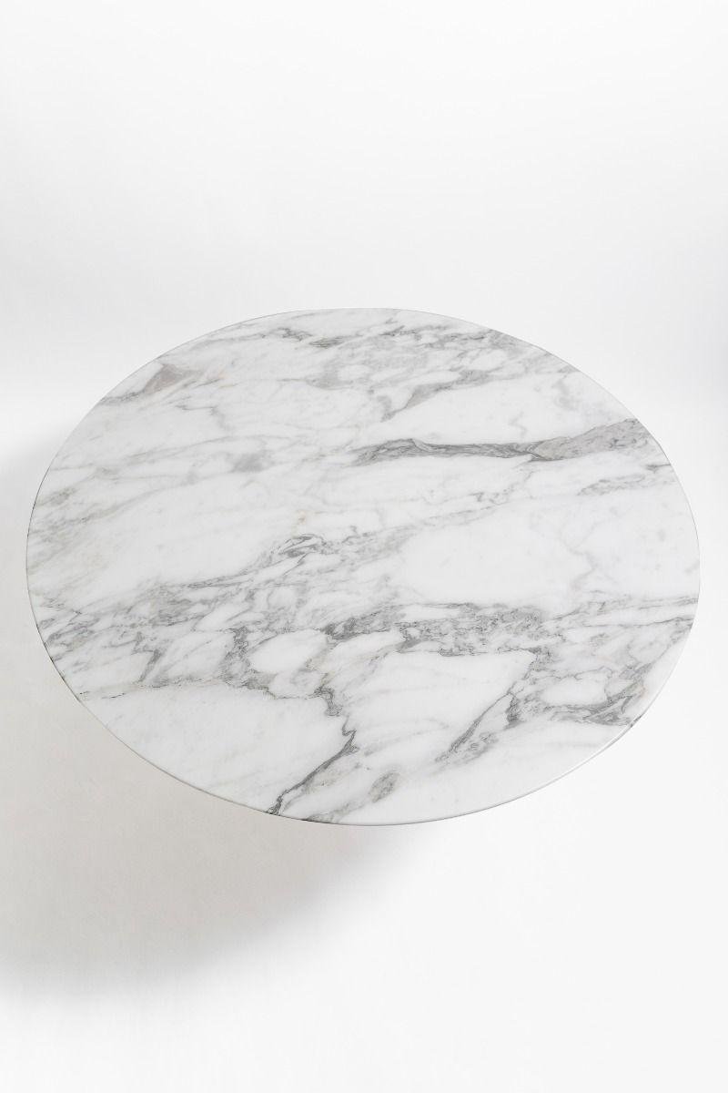 Tulip Dining Table in Arabesco Marble by Eero Saarinen for sale at Pamono