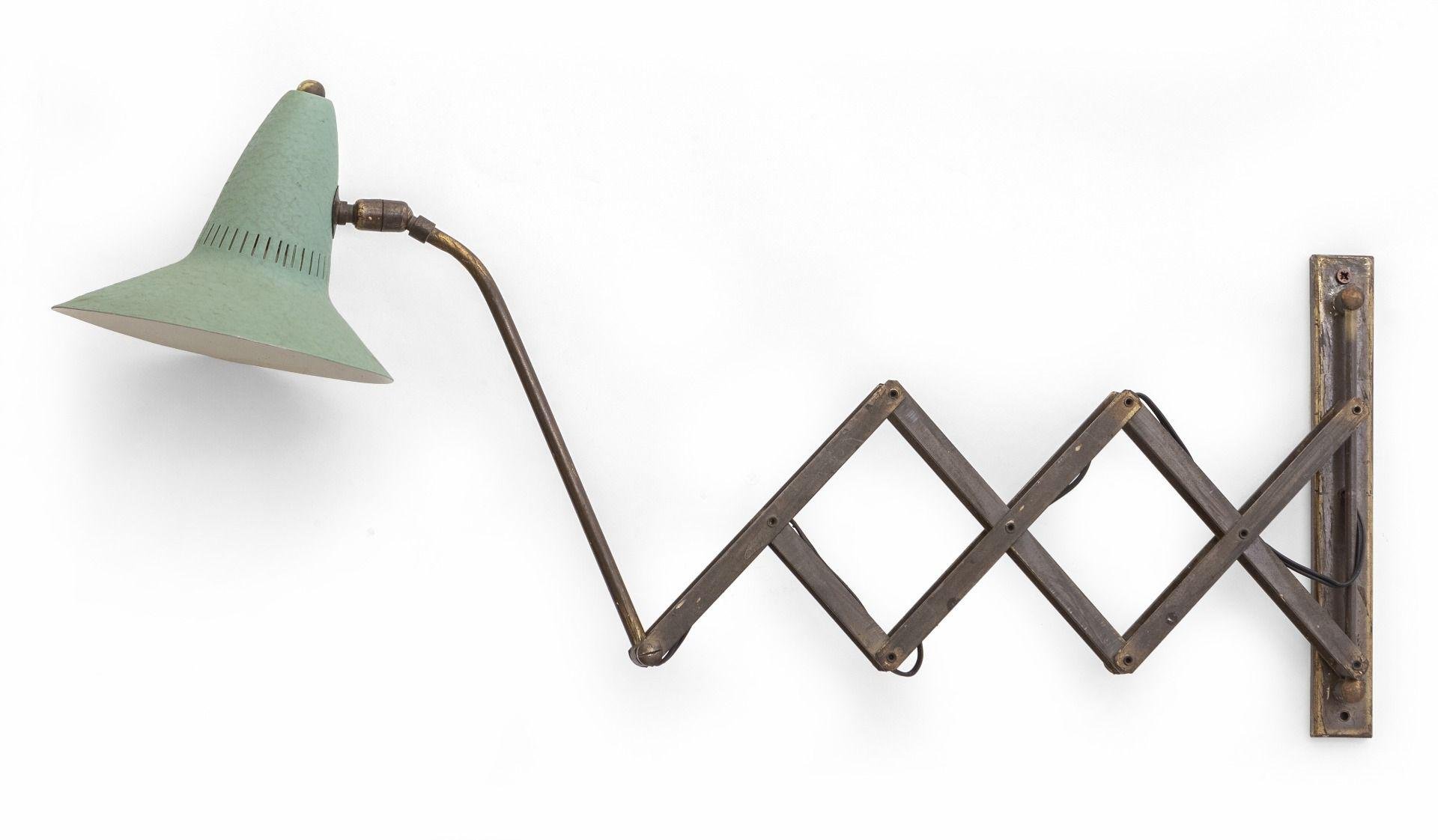 Italian Pantograph Wall Light, 1950s for sale at Pamono