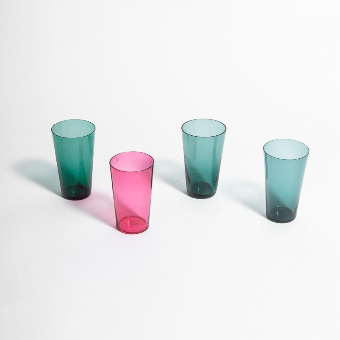 Victorian Pony Glasses, Set of 4 for sale at Pamono