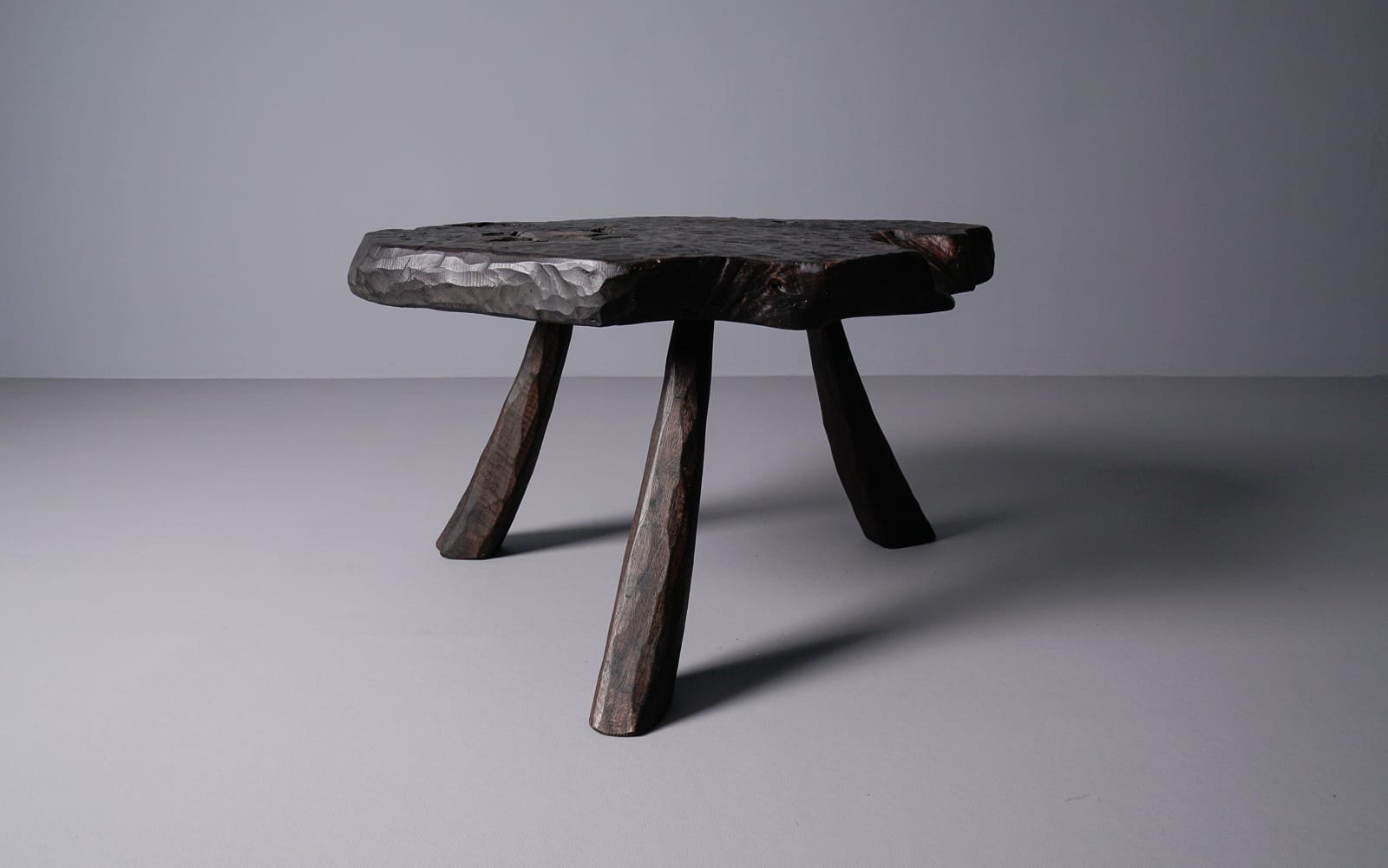 Modern Sculptural Rustic Coffee Table in the style of Alexandre Noll ...