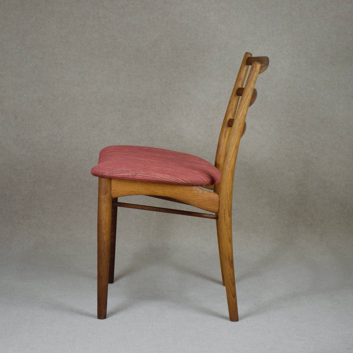 Model 217 Dining Chairs by Knud Færch for Slagelse Møbelværk, Denmark ...