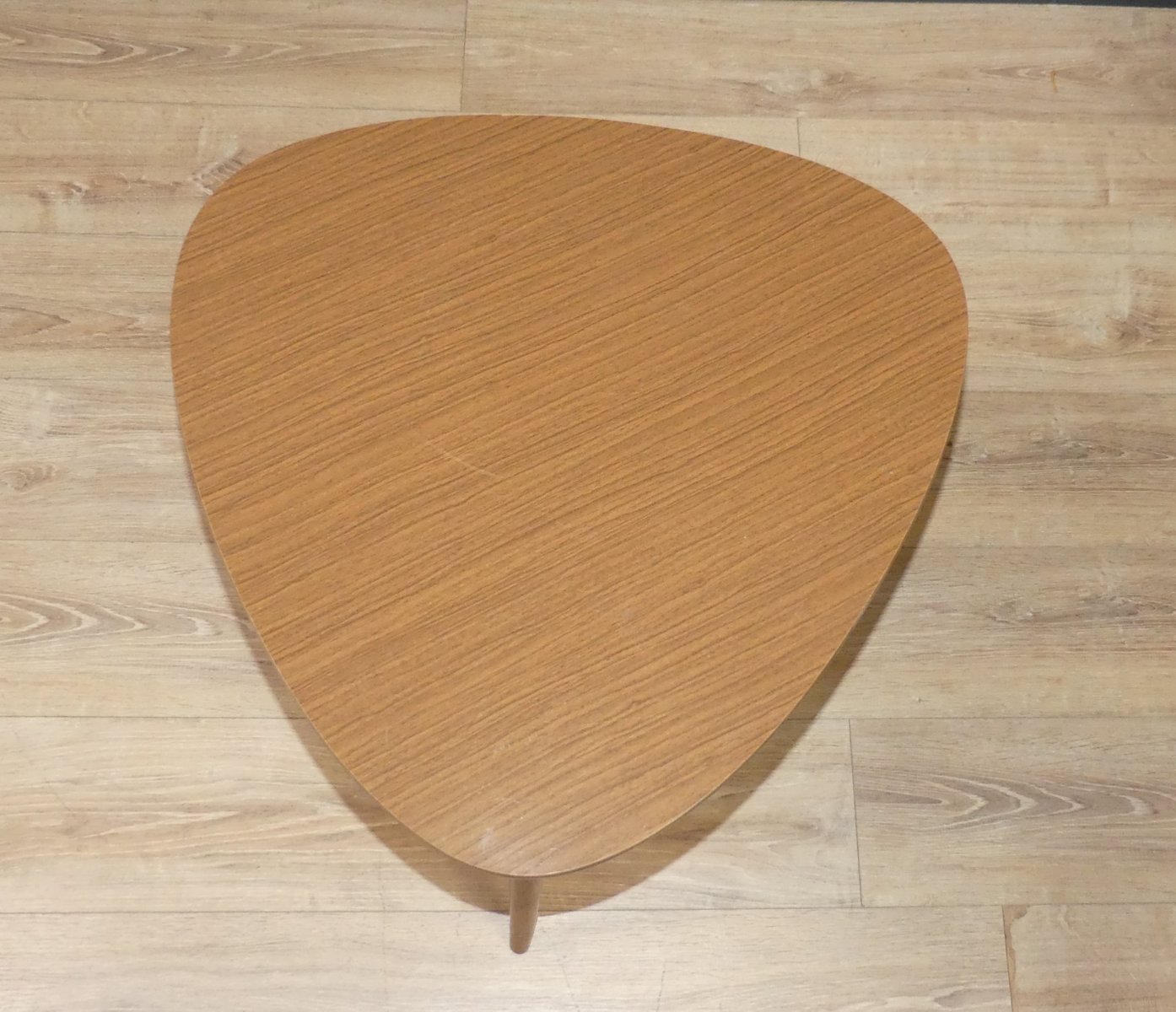 Resopal Teak Optik Cocktail Table, 1960s for sale at Pamono