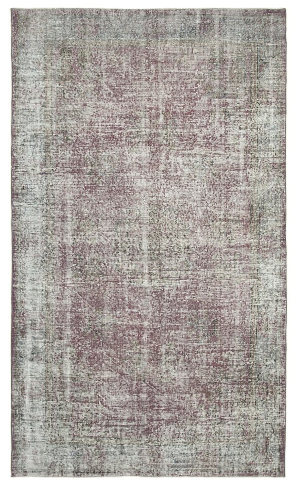 Purple Overdyed Wool Rug for sale at Pamono