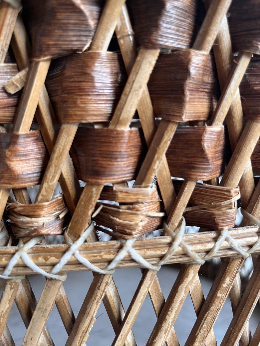 Vintage Wicker Bucket Chair for sale at Pamono