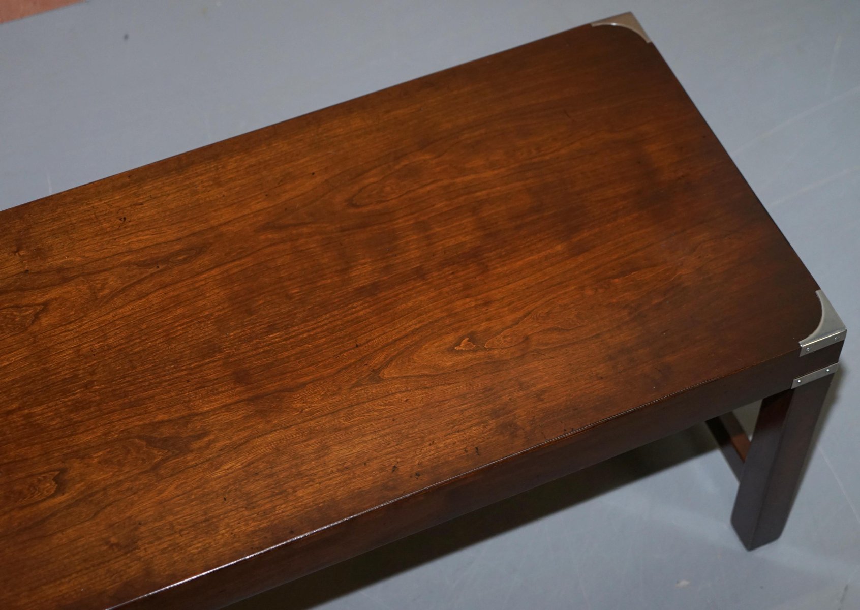 Military Campaign Coffee Table by Kennedy for Harrods London for sale ...