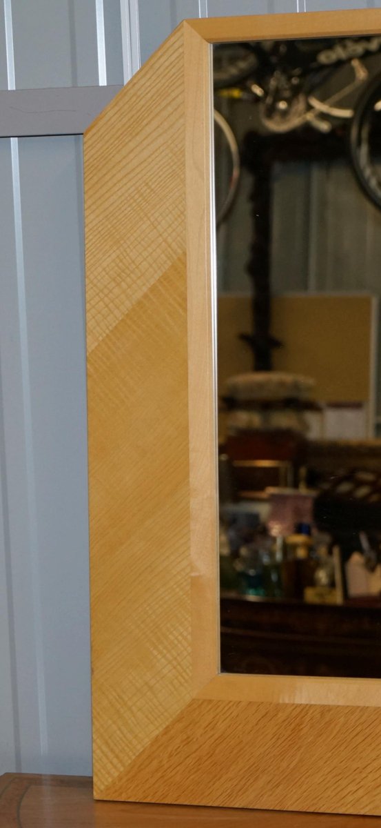 Prototype Viscount Mirror with 3D Affect Frame by David Linley for sale ...