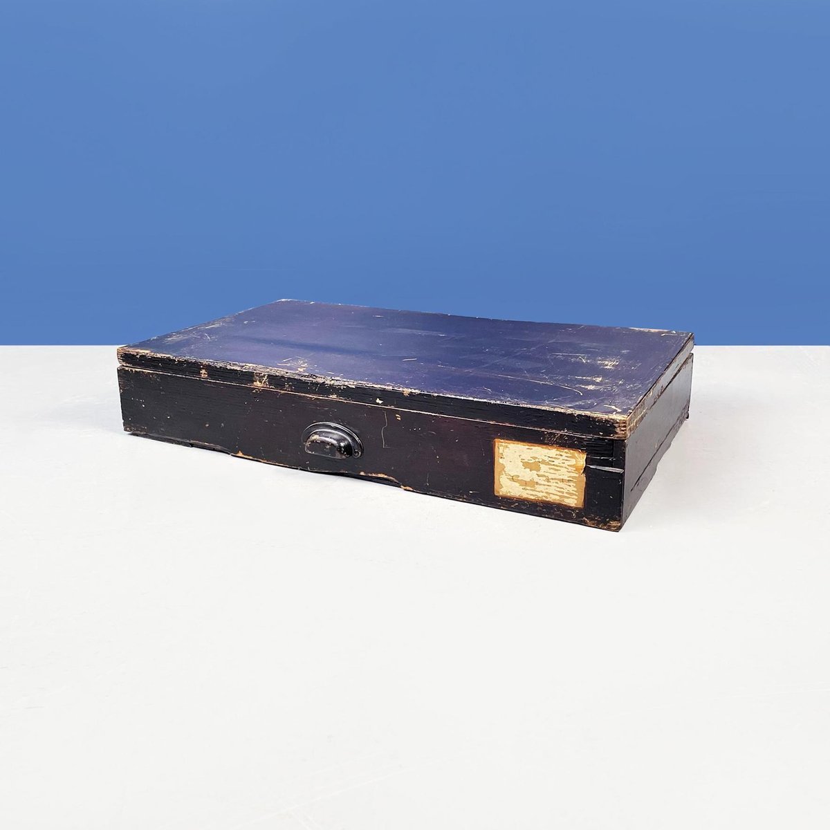 Italian Rectangular Container Boxes in Dark Wood, 1900s, Set of 3 for ...