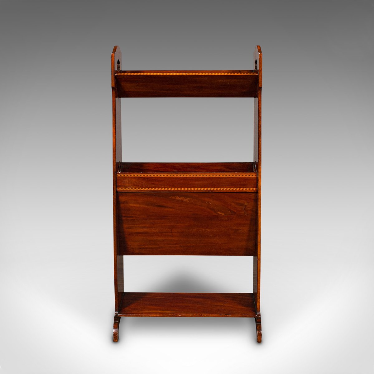 Antique Arts and Crafts Book Stand, 1890s for sale at Pamono