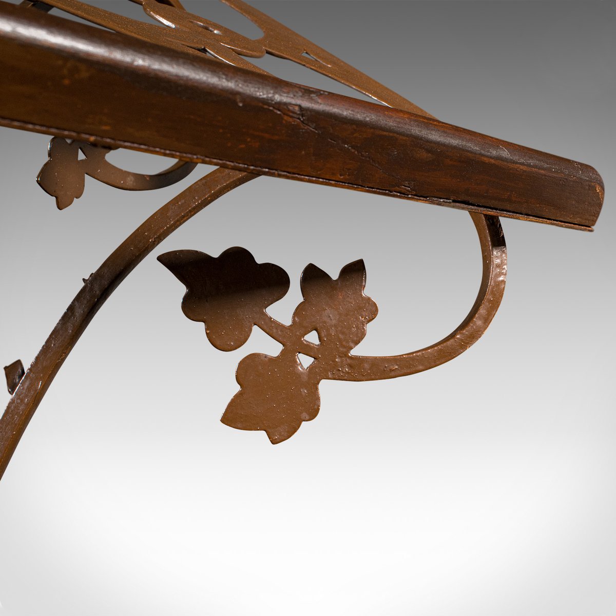 Art Nouveau Wrought Iron Easel, 1890s for sale at Pamono