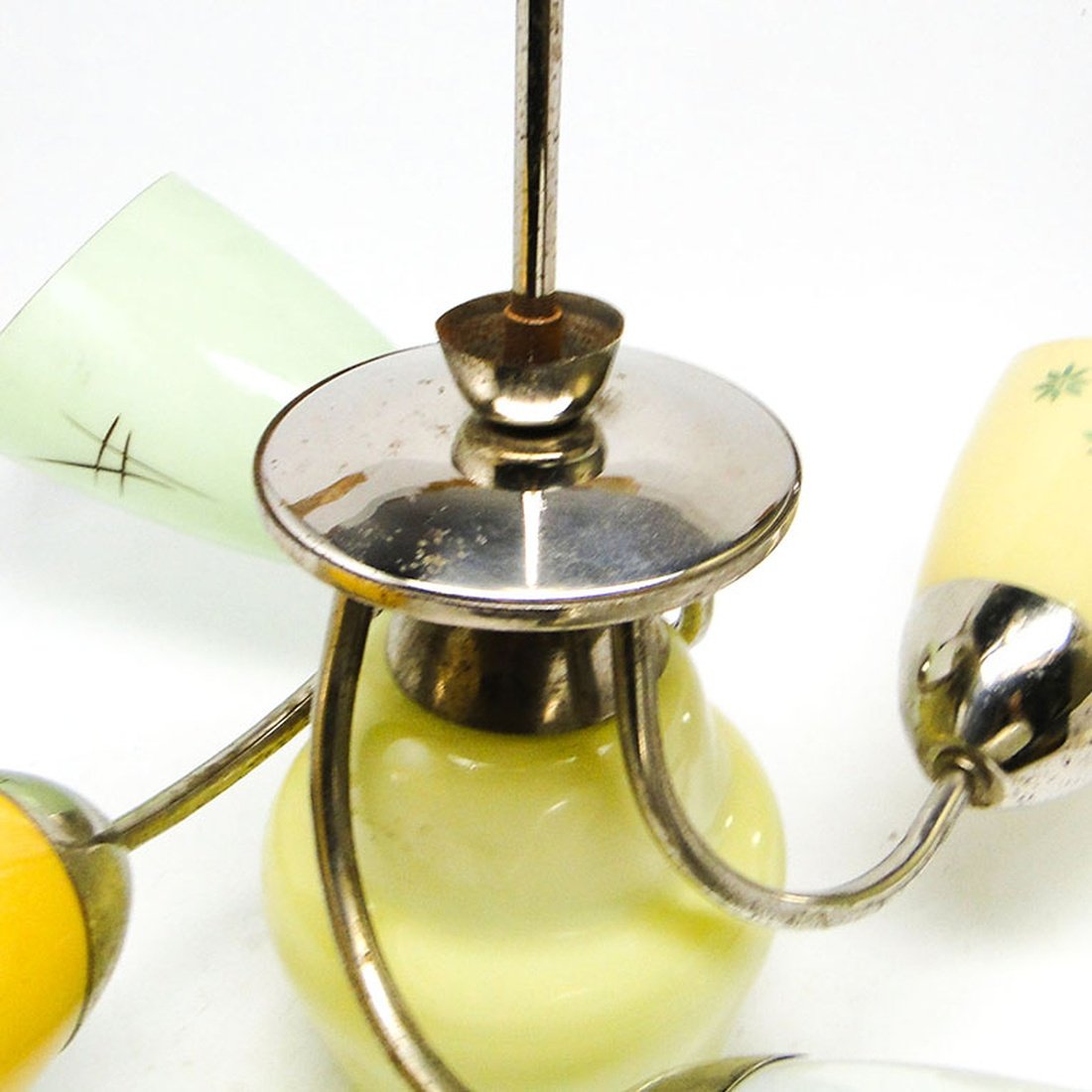 Mid-Century Ceiling Lamp from Polam, Poland, 1960s for sale at Pamono